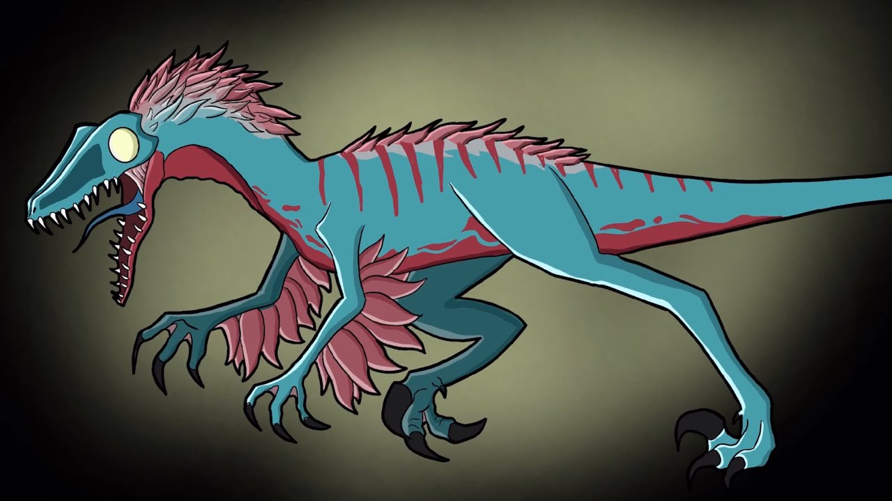 HAPPY HALLOWEEN Troodon Speed-Draw / Dino Doodles #9 - YouTube