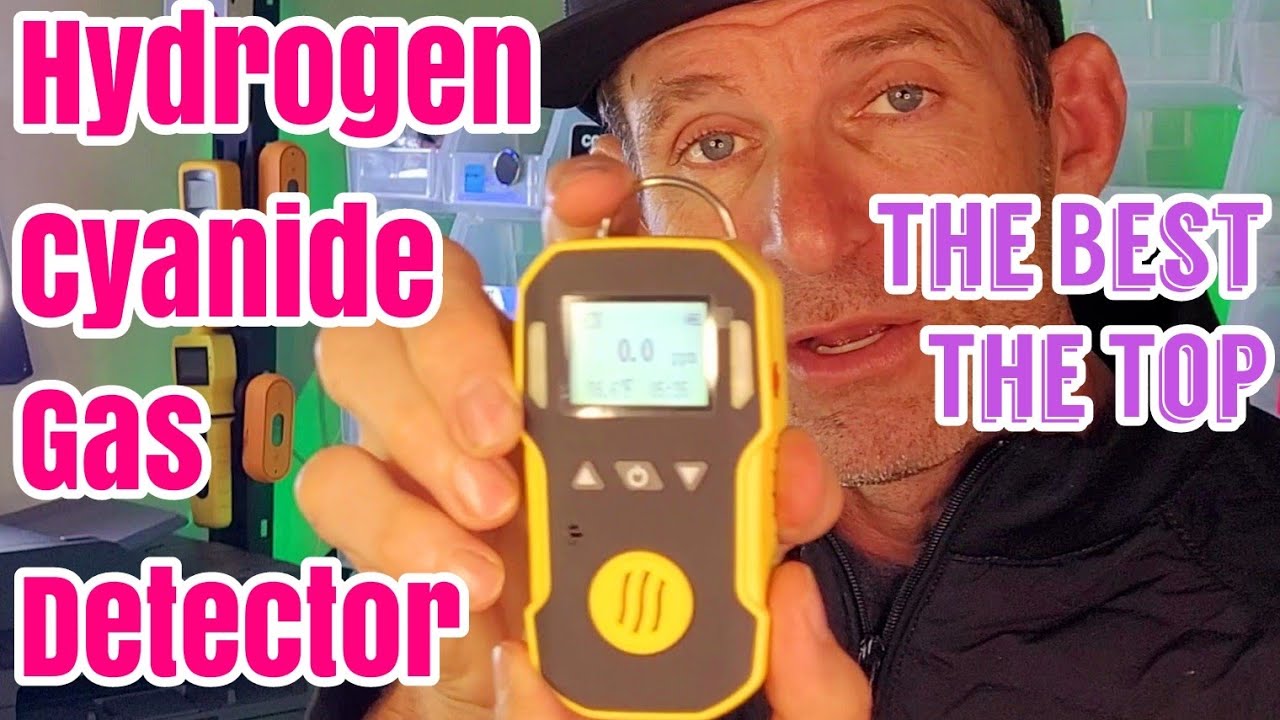 Hydrogen Cyanide Gas Detector HCN - YouTube