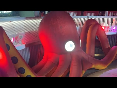 VIRGIN VOYAGES SCARLET NIGHT PARTY!! - YouTube