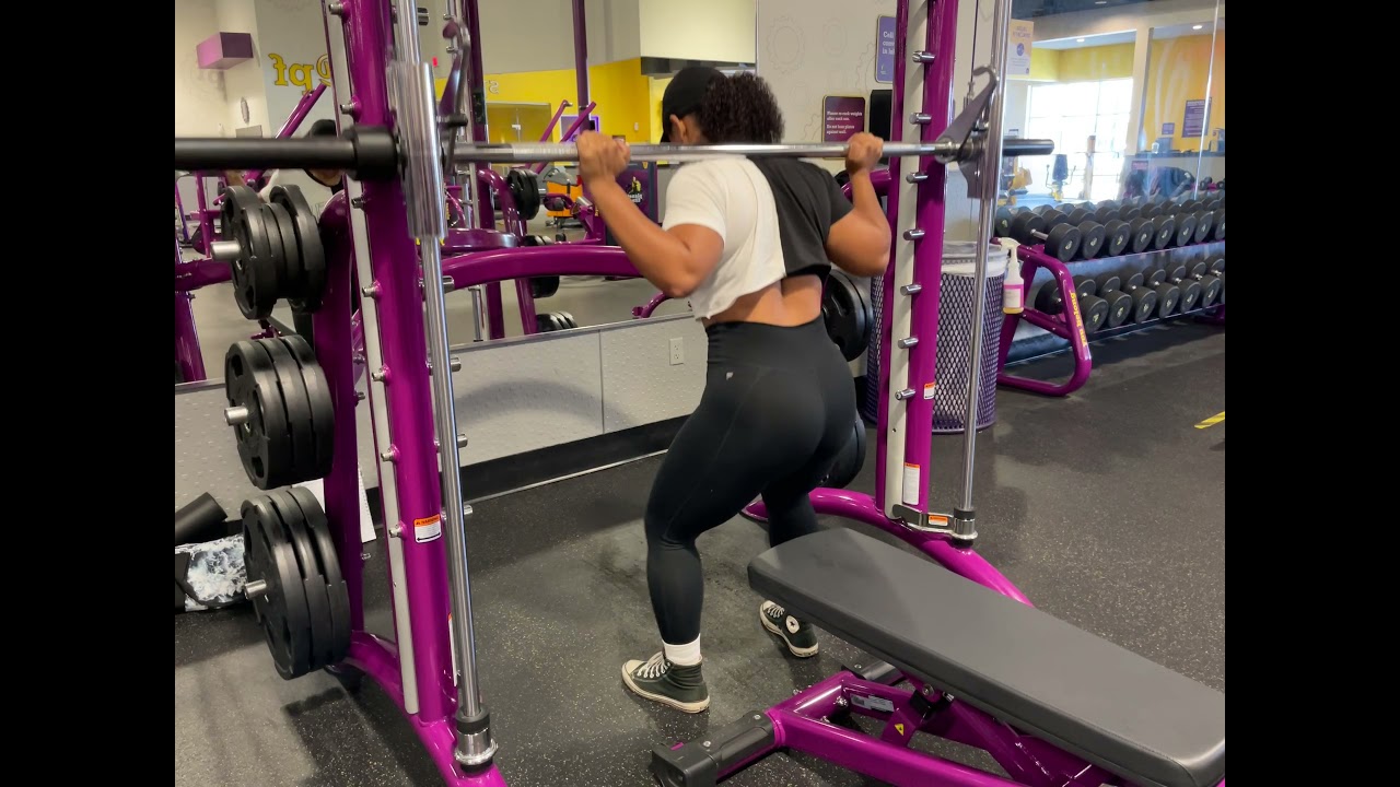 Smith Machine Box Squats - YouTube