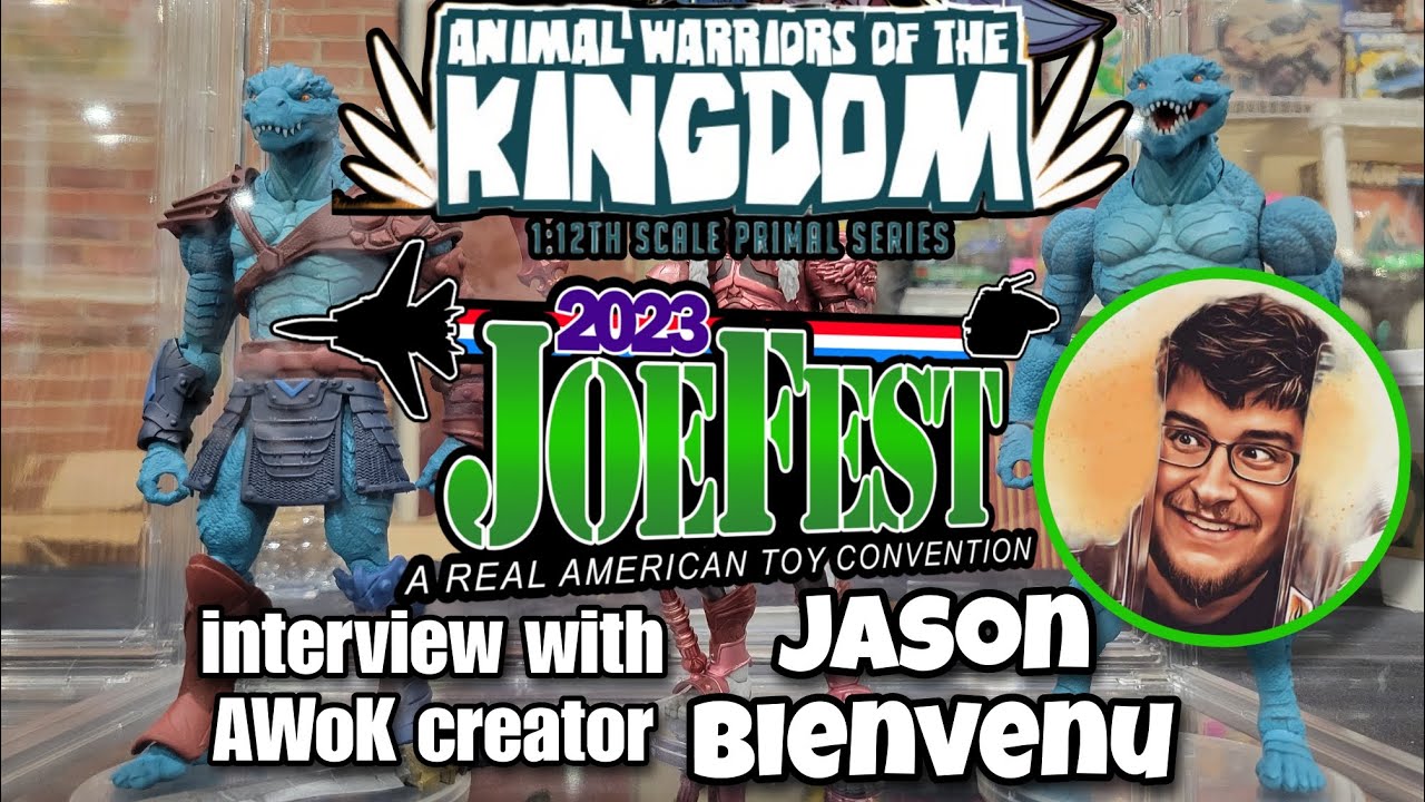Joefest 2023 Interview with Jason Bienvenu from Spero toys - YouTube