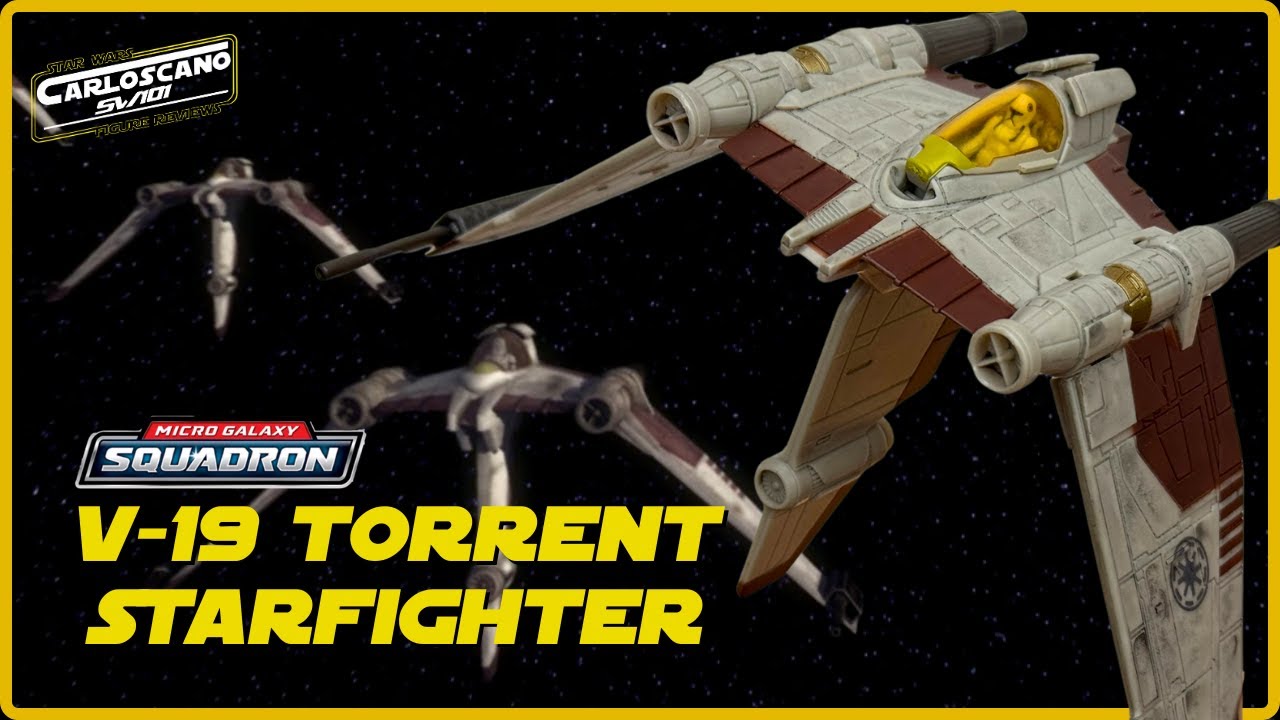 V-19 TORRENT Starfighter del ejército clon | Micro Galaxy Squadron ...