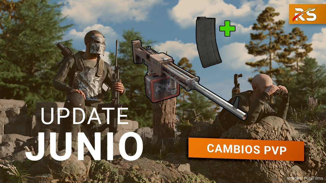 RUST PVP UPDATE de JUNIO Nuevo: Recoil + Arma HMLMG + Crosshair ...