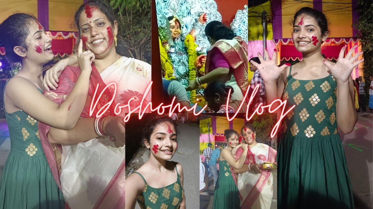Doshomi te Durga maa er boron ️🤭| Durga Puja | Pujo Series - 3| - YouTube