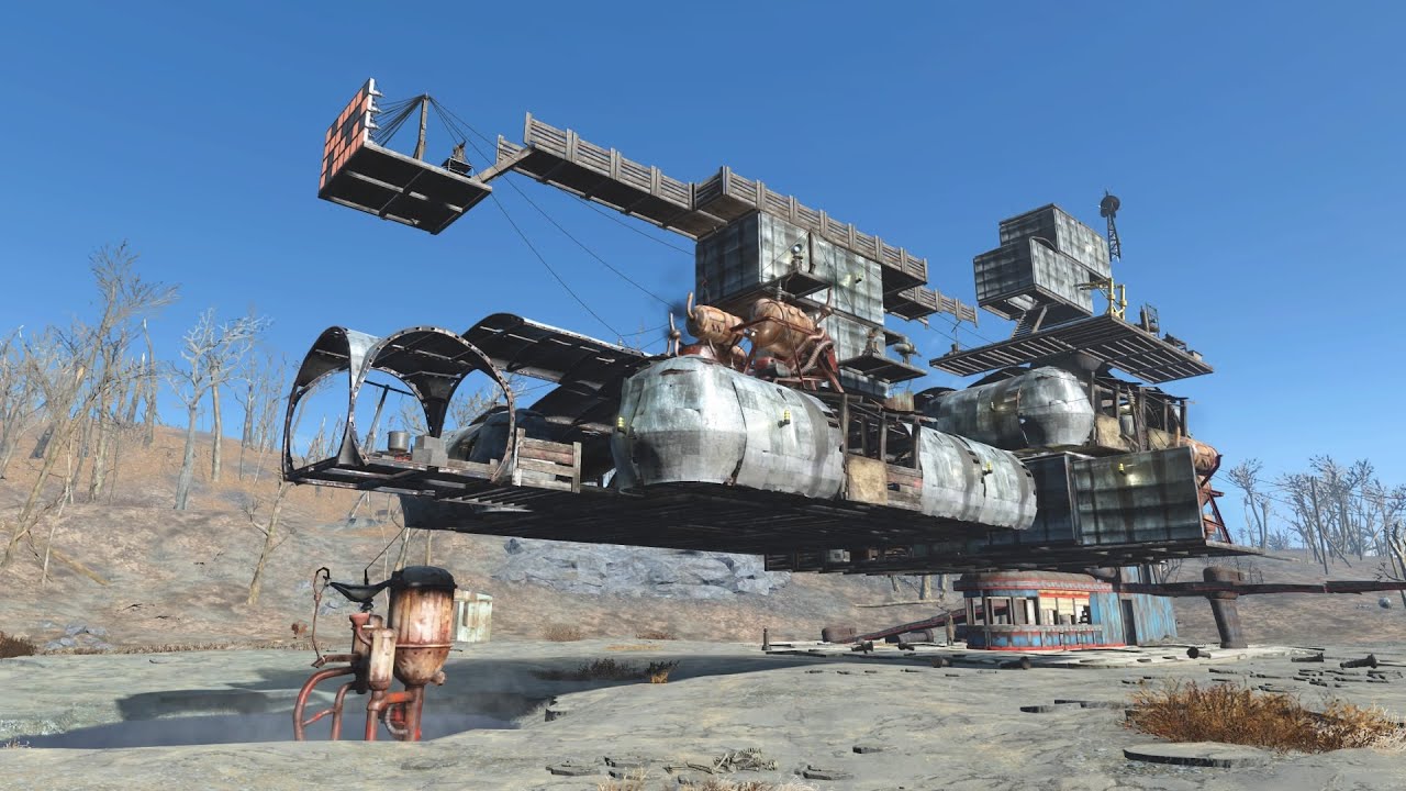 Fallout 4 - A Tour Of My First Base/Settlement! - YouTube