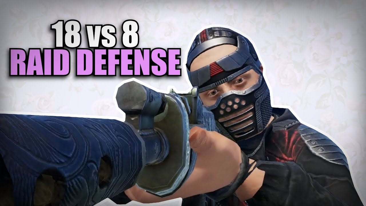 18v8 RAID DEFENSE | Rust Group Survival (1 of 3) - YouTube
