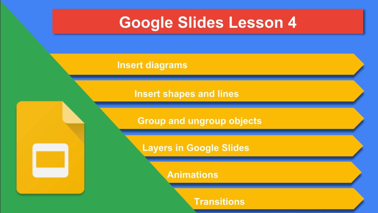 Google Slides Lesson 4 - YouTube