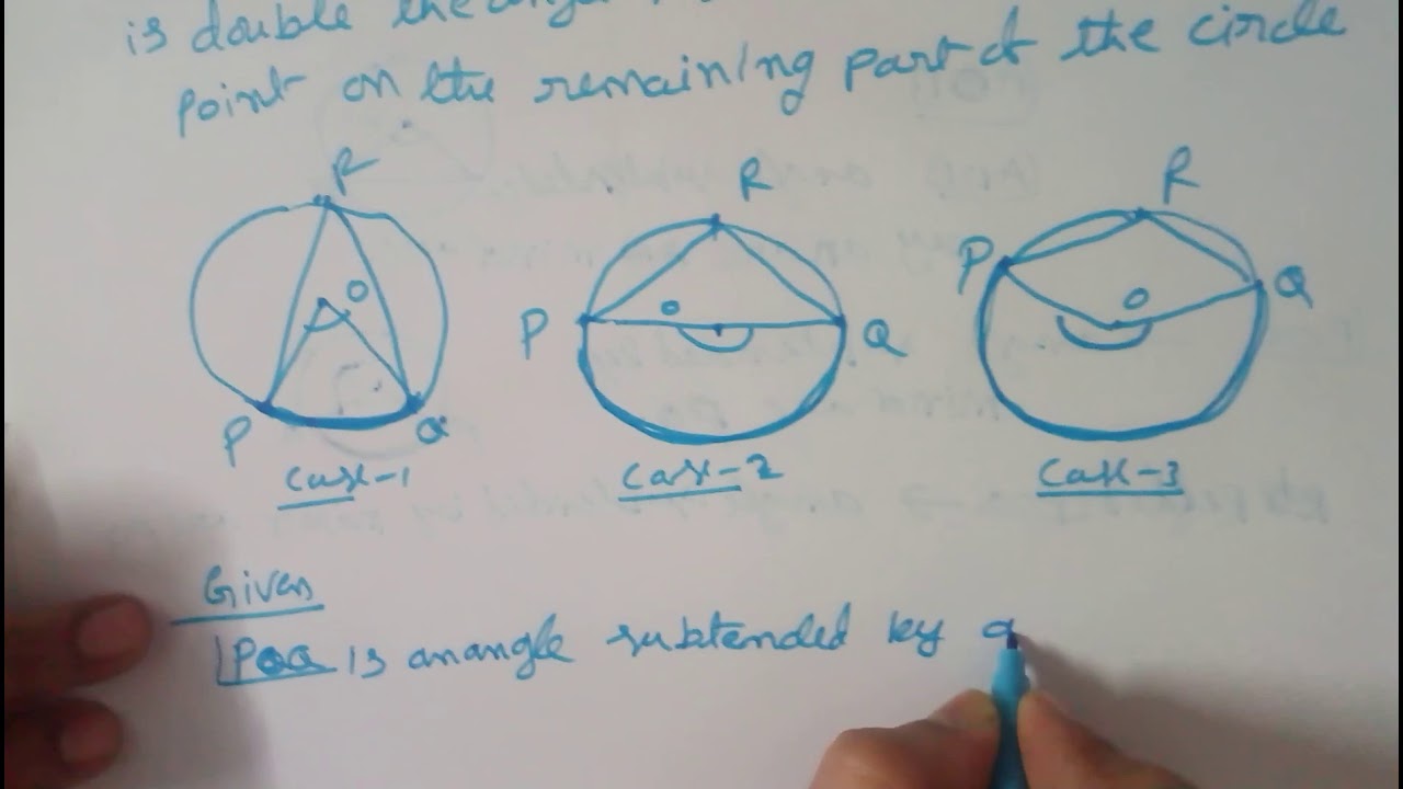 Circles class 9 module 3 by padma - YouTube