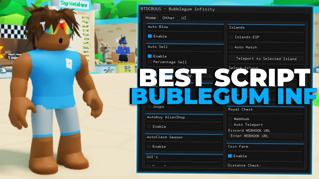 The Best Bubblegum Simulator Infinity Script No Key Auto Bubble 4444