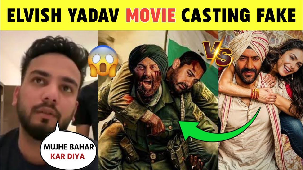 Elvish Yadav upcoming Bollywood movie real or fake 😱 ! Elvish Yadav ...