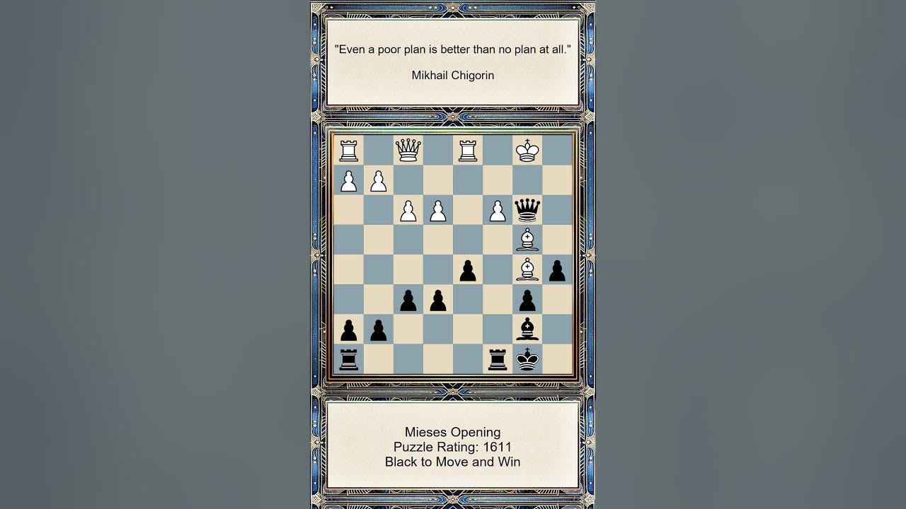Can you beat a Tactician? 1611 ELO Chess Puzzle - YouTube