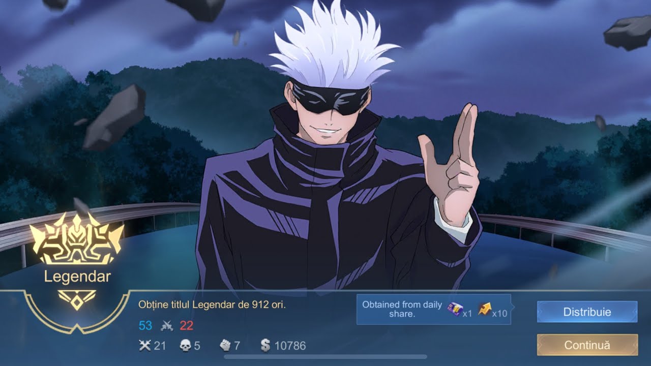 MOBA LEGENDS EPIC RANK NEW SEASON 34 MID GAMEPLAY XAVIER - SATORU GOJO ...