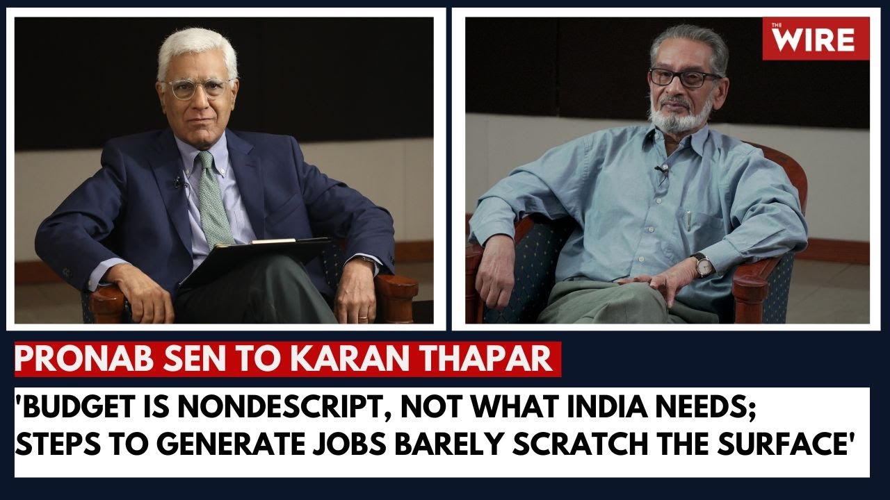 'Budget is Nondescript, Not What India Needs; Steps to Generate Jobs Barely Scratch the Surface ...