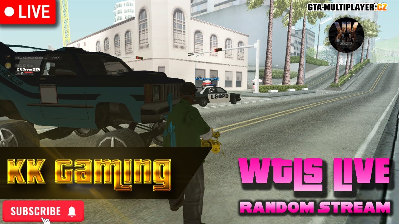 GTA SAMP Live | WTLS2 (Random Stream 24) | KK Gaming | 2025 - YouTube