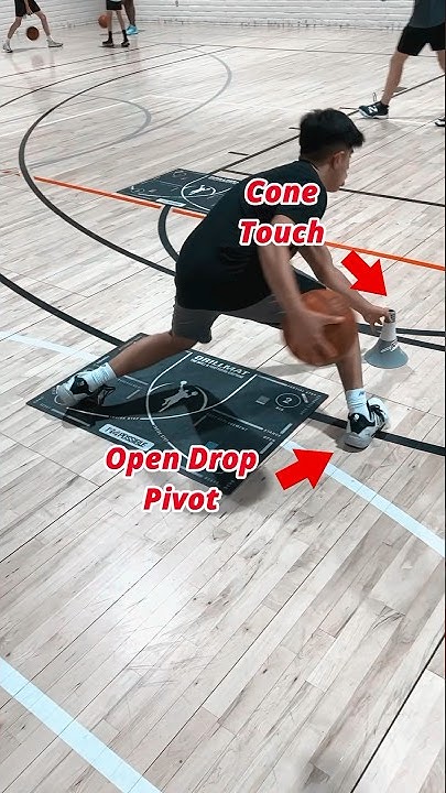 Basketball Skill Enhancement Training: Open Drop Pivot + Crossover #basketballtraining - YouTube