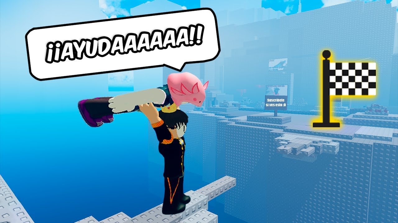 LANZANDO a CHUYMINE para GANAR en CARGAME OBBY 😂(Roblox momentos ...