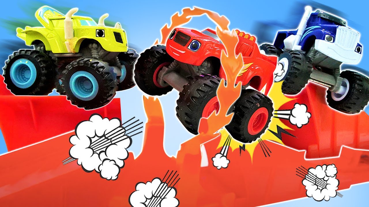 Le avventure di Blaze e le Mega Macchinine in nuovo video per bambini ...