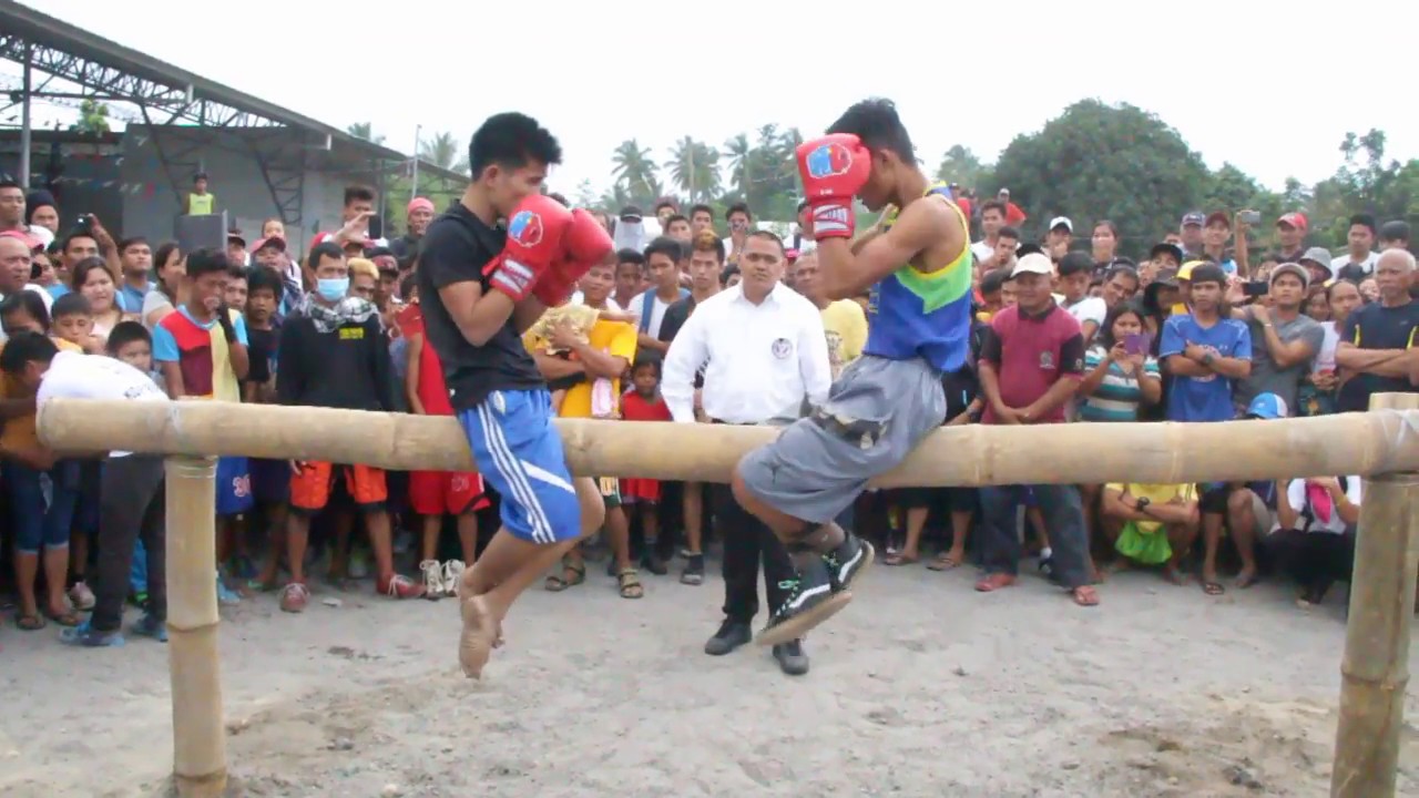 boxing sa kawayan 1 - YouTube