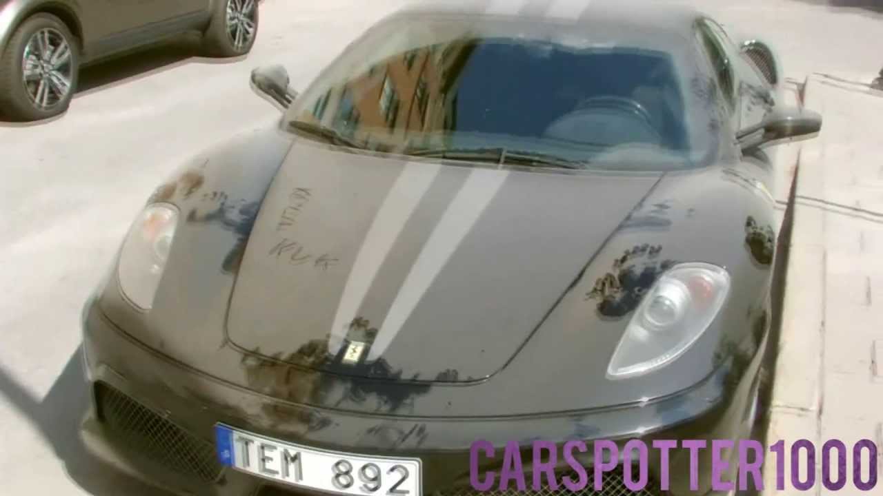 A very dirty Ferrari F430 Scuderia in Stockholm, Sweden. - YouTube