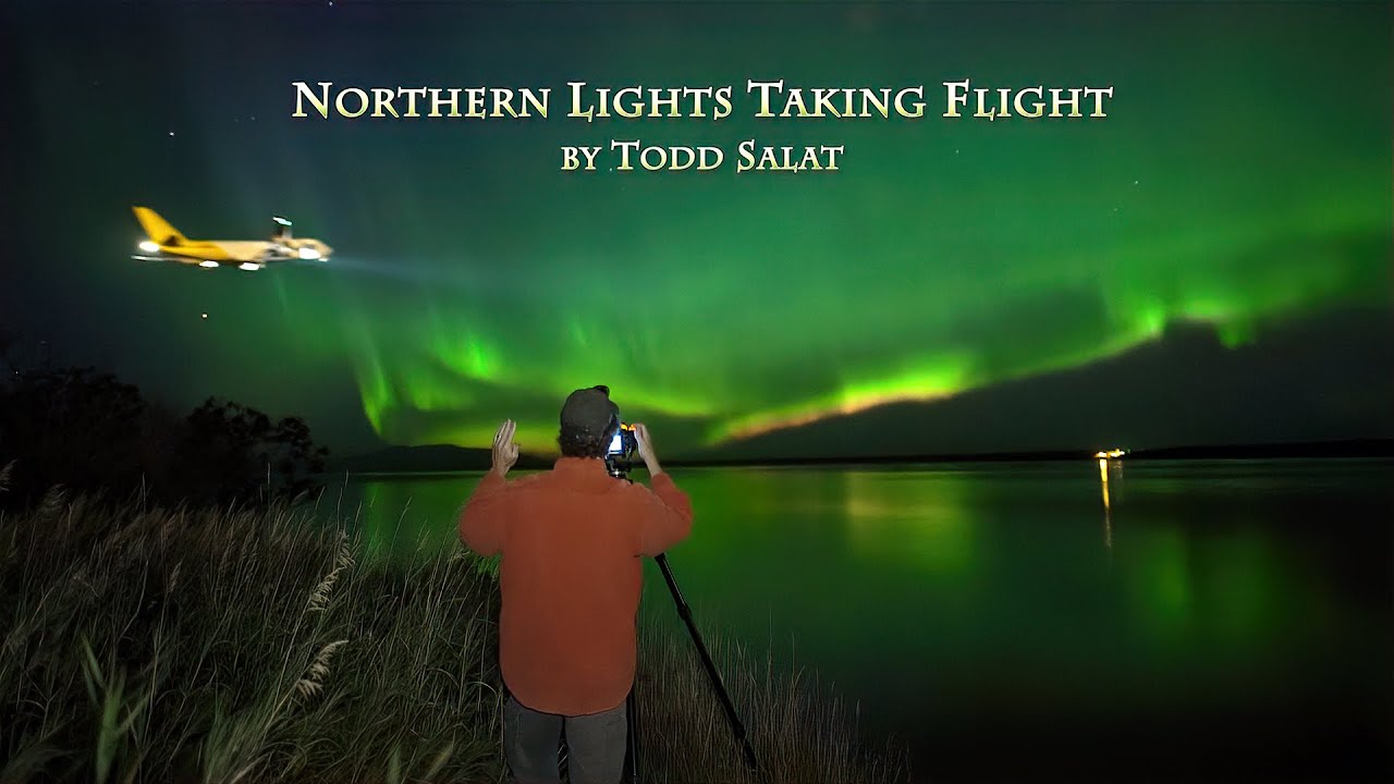 Northern Lights Taking Flight by Todd Salat - YouTube