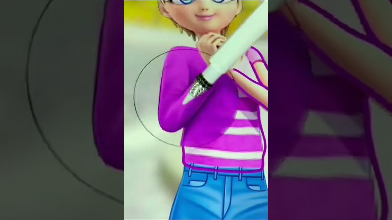ART miraculous Rose e Cloe - YouTube