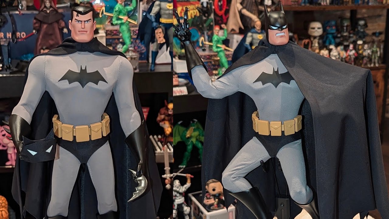 New Dark Hero Batman The New Adventures 1/6 scale action figure review ...