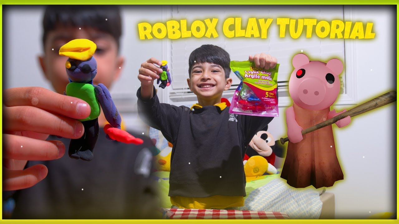Milad Creates A Roblox Piggy Character!! (ROBLOX CLAY TUTORIAL) - YouTube