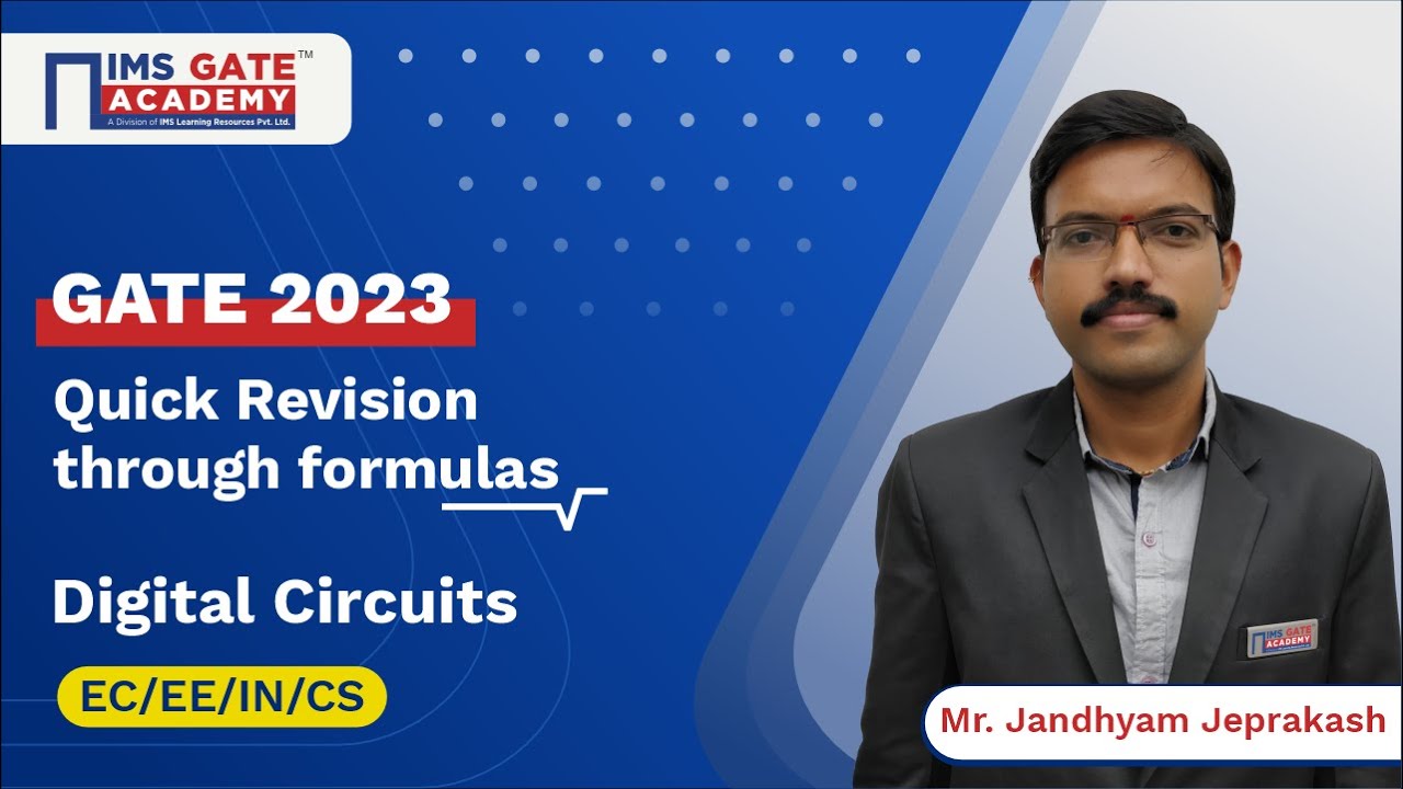 Digital Circuits for GATE | Quick Revision through Formulas by Jandhyam ...