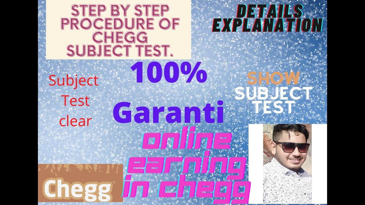 Chegg Subject test (Step by Step Procedure) 100% Granti - YouTube