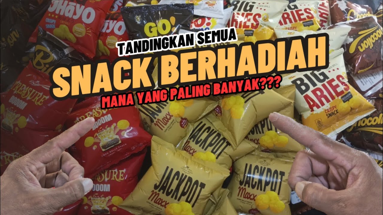 Unboxing Semua Snack 2000 Berhadiah Mana yg Paling Banyak hadiahnya ...