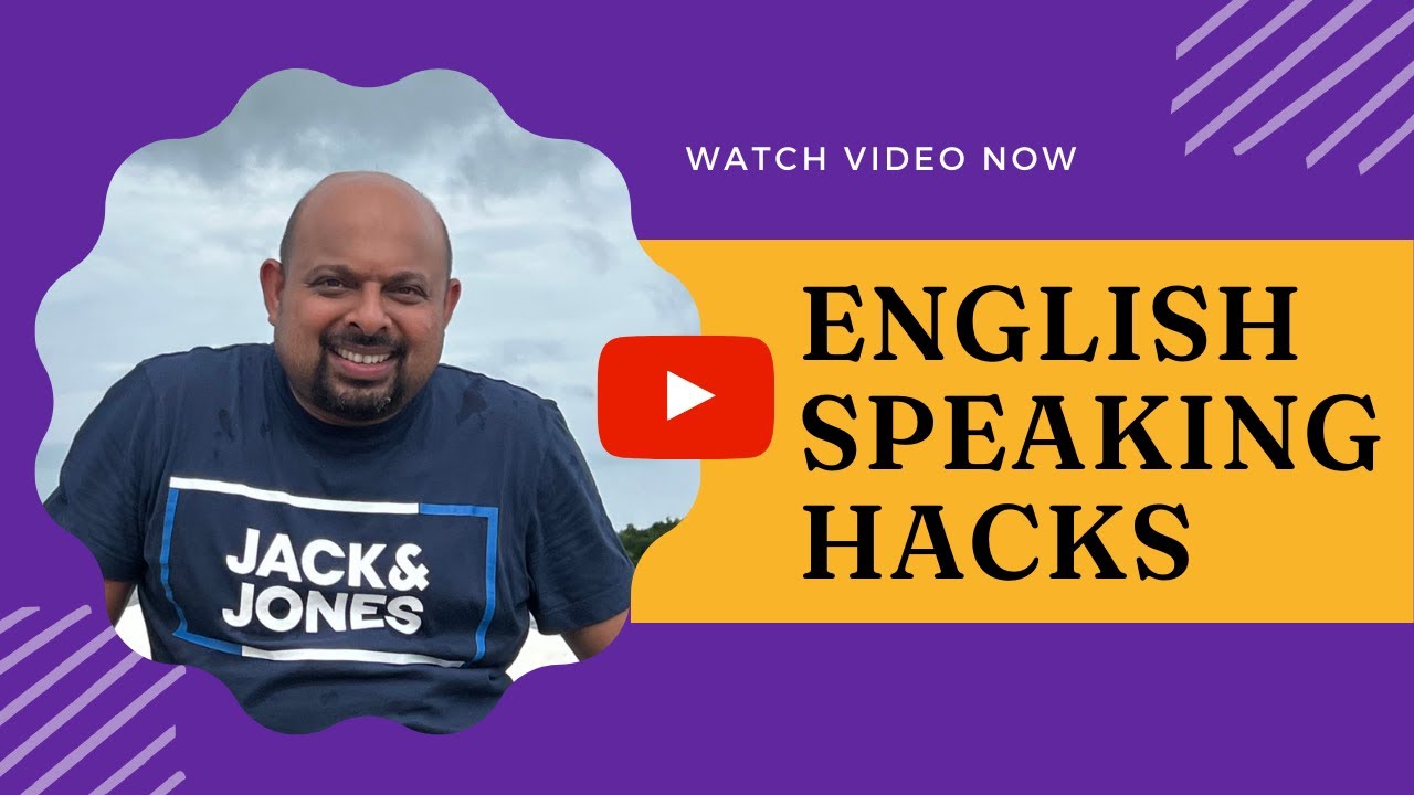 English Speaking Hacks that you can use - YouTube