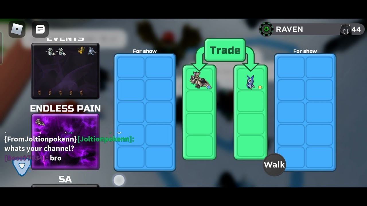 W/F/L trading away gleam wintrix (loomian legacy) - YouTube