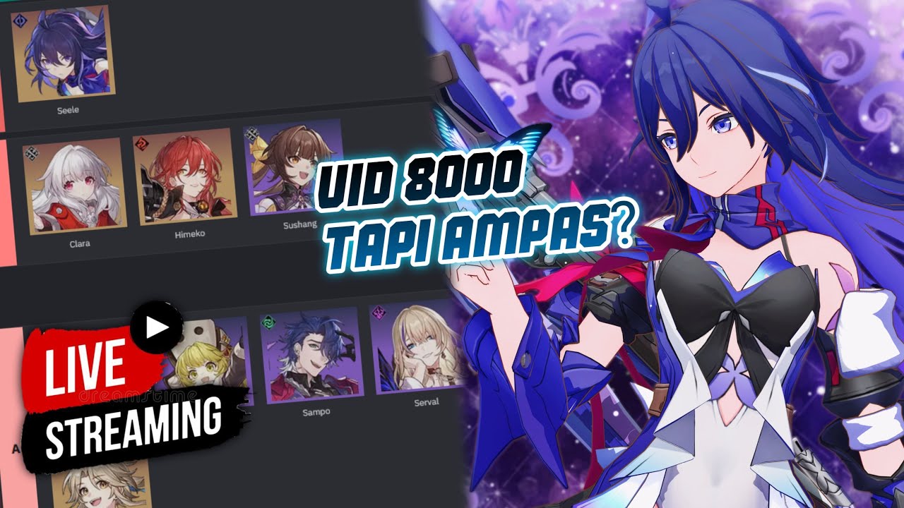 🔴UID SEPUH 8000 TIDAK MENJAMIN GACHA-NYA HOKI, JOKI ABYSS STAR RAIL ...