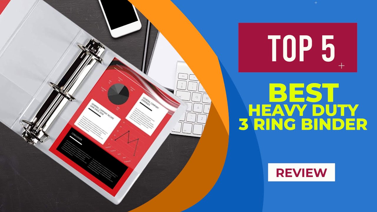 The 5 Best Heavy Duty 3 Ring Binder in 2025 ( Reviewed ) - YouTube