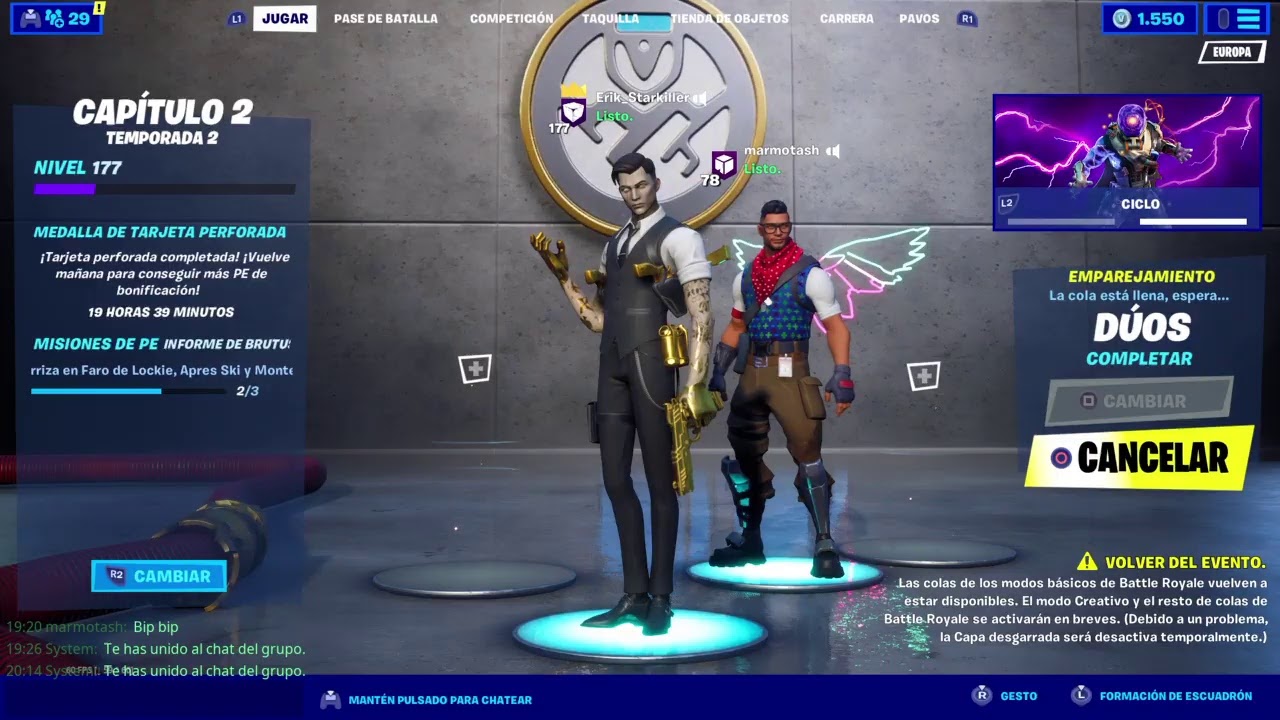 Fornite evento capitulo 2 temporada 2 - YouTube