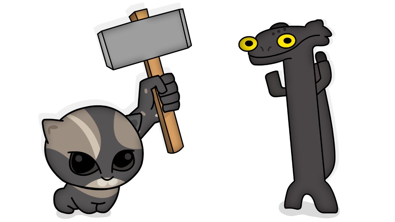Toothless Dancing Meme Vs Chippi Chippi Chappa Chappa Cat Animation Youtube