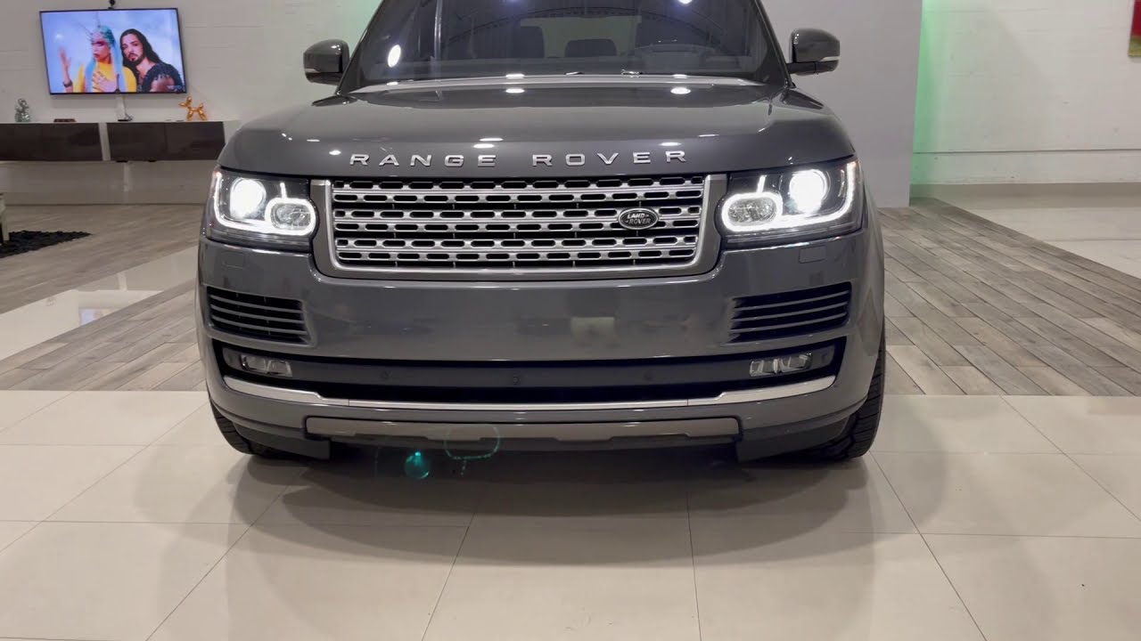 2016 RANGE ROVER 5.0 V8 SUPERCHARGED HSE - STOCK #3651 - YouTube