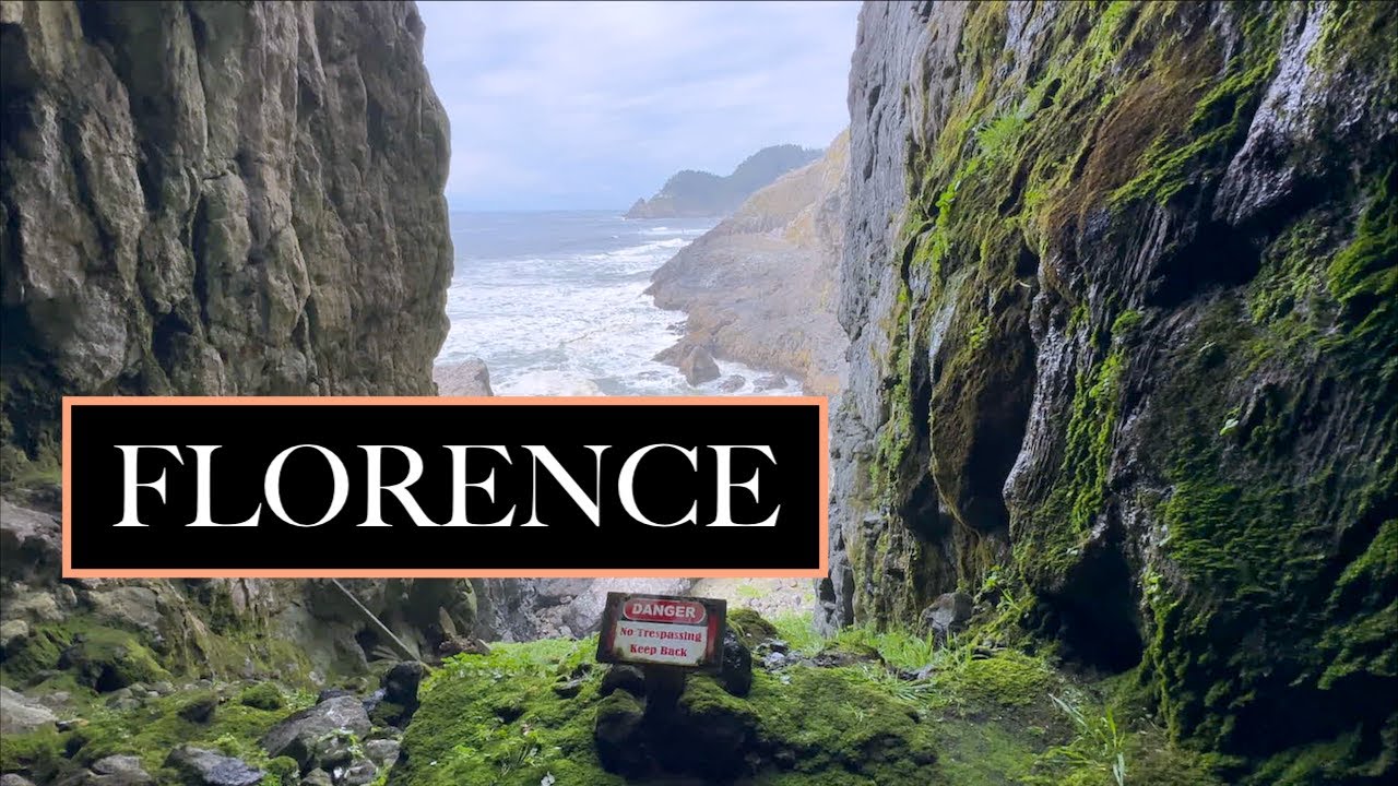 Florence, Oregon - Sand Dunes, Sea Caves, and Beaches - YouTube