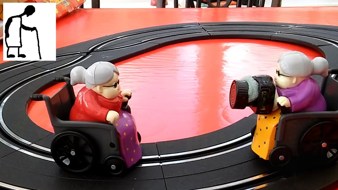 Charity Shop Gold or Garbage? Granny Racing - More Fun - YouTube