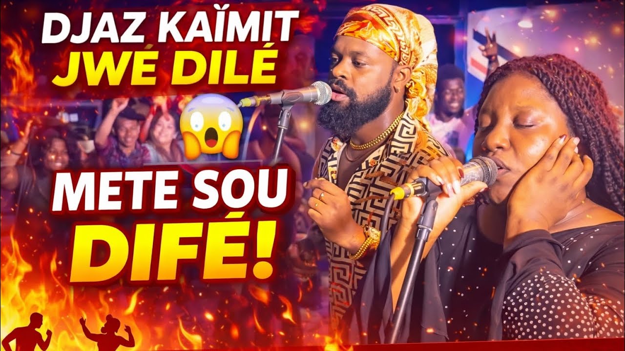 Dilè pran dife nan men DJAZ KAÏMIT 😱 | Konpa Live Ki Souke Piblik la ...