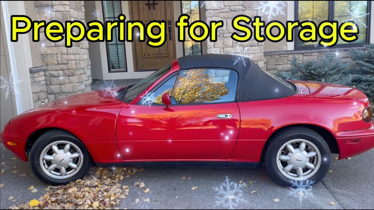 Tips for storing your car for winter - YouTube