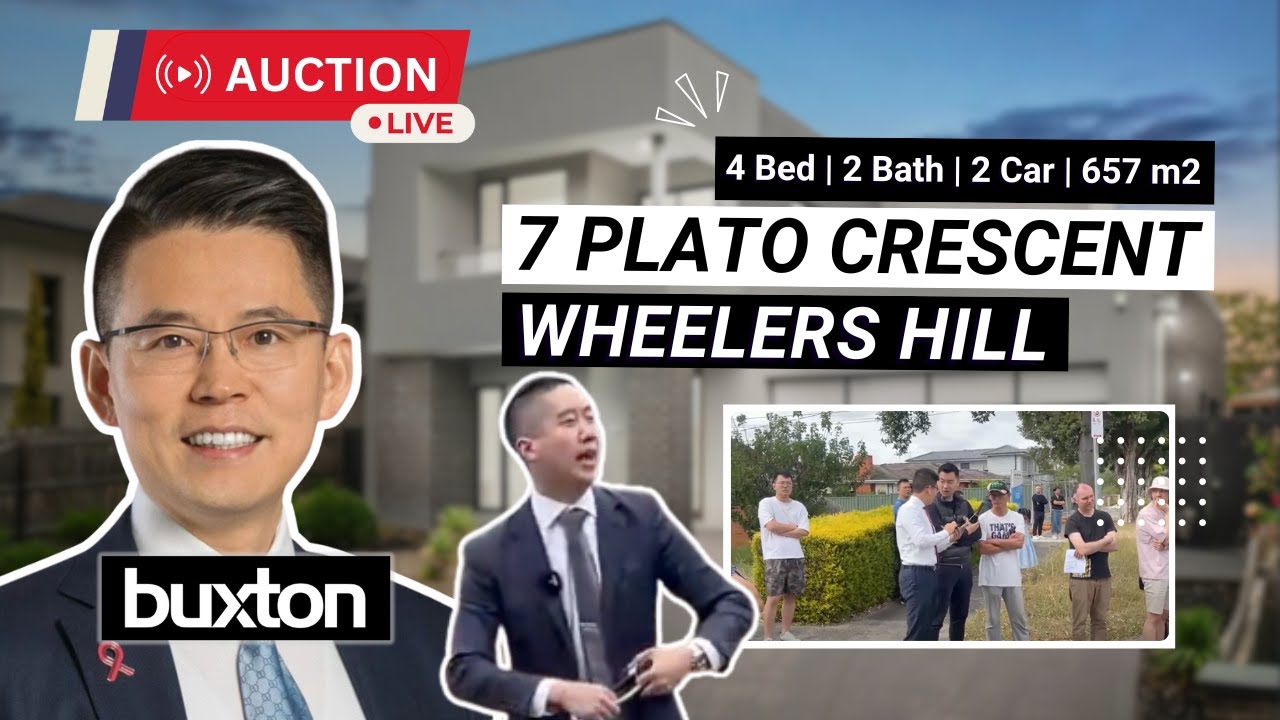 Live Auction @ 7 Plato Crescent, Wheelers Hill - YouTube