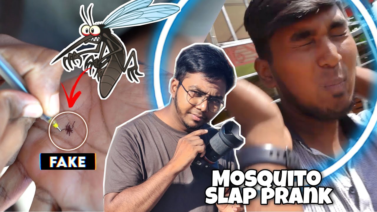 SLAPPING FRIENDS AND SAYING IT WAS A MOSQUITO (PRANK) - YouTube