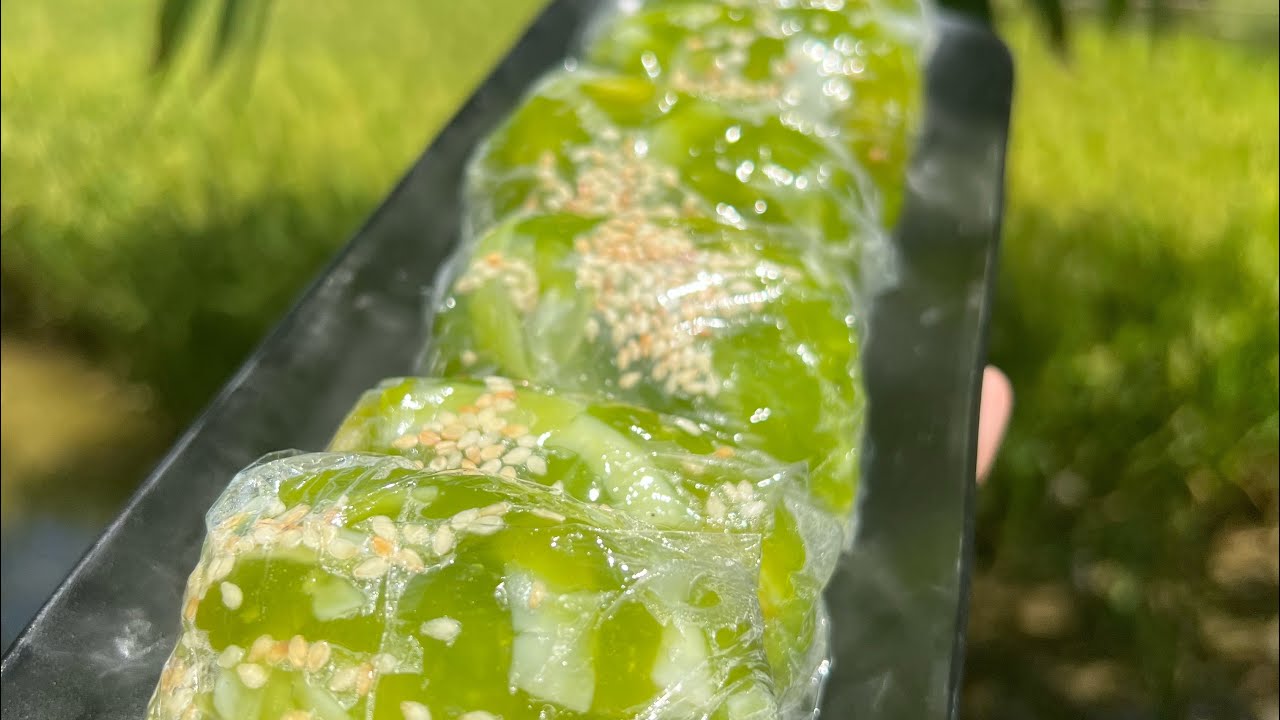 Bánh xu xuê sake| a cake made from tapioca flour and sake - YouTube