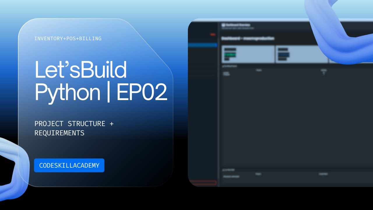 I Built an Inventory & Billing System in Python — Project Structure (EP ...