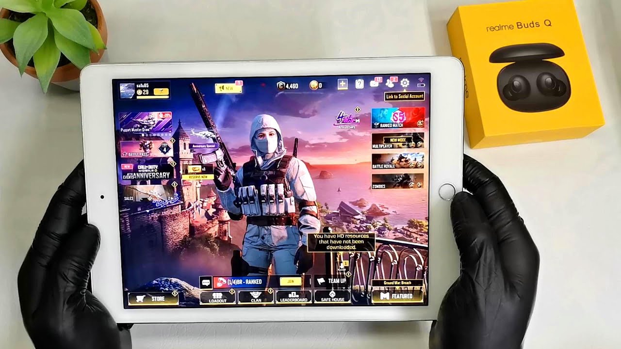 Call of duty Mobile Gaming Test iPad Air 2 - YouTube