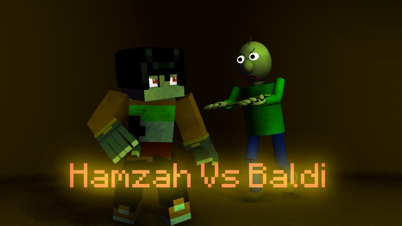 Mine-Imator/Baldi Basics :Baldi's Basics Animation Minecraft And Hamzah ...