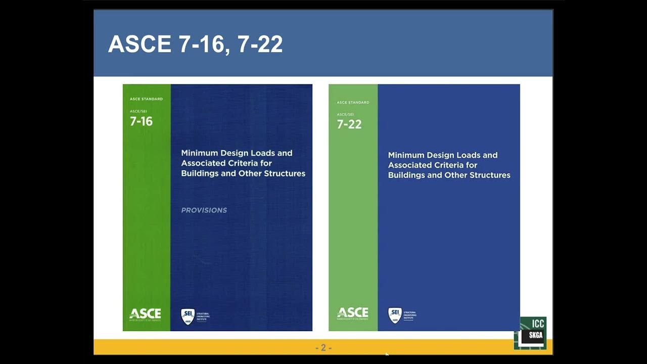 Part 9 - An Overview of Changes in ASCE 7-22 - YouTube