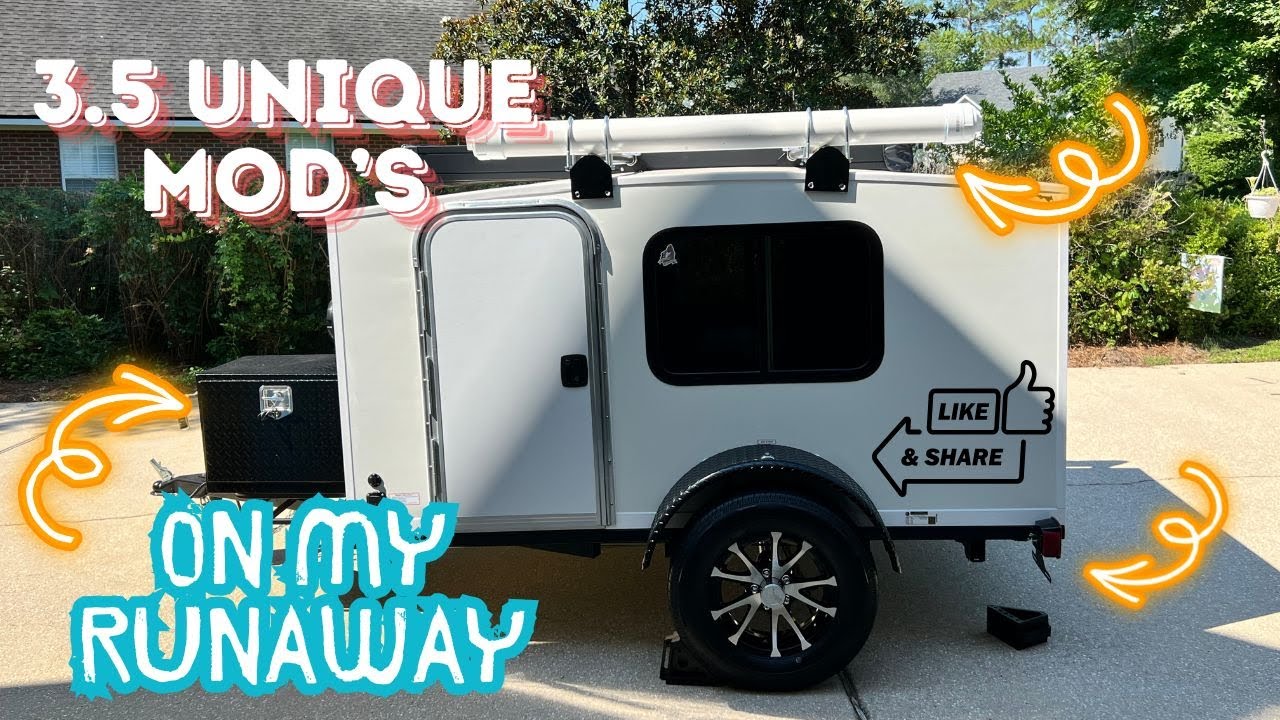 3 Unique Mods for My Tiny Runaway Camper (Big Impact in a Small Space ...