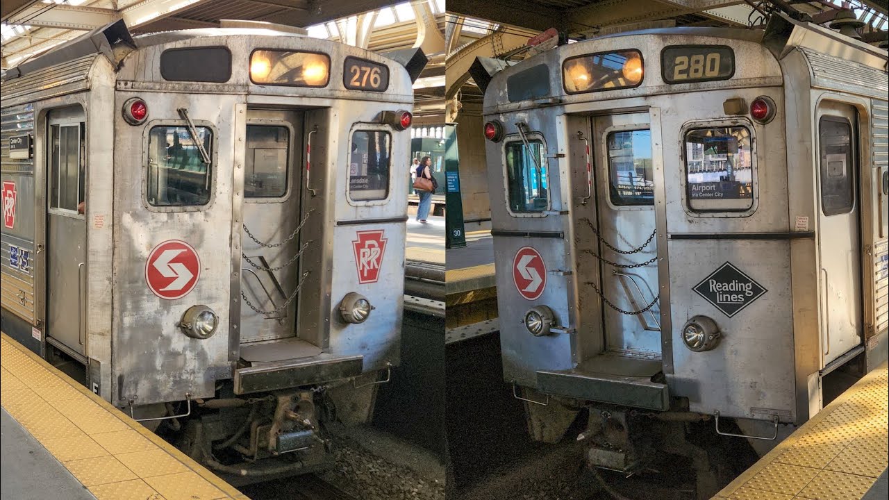 Septa Heritage Silverliner IVs @ 30th Street Station - YouTube